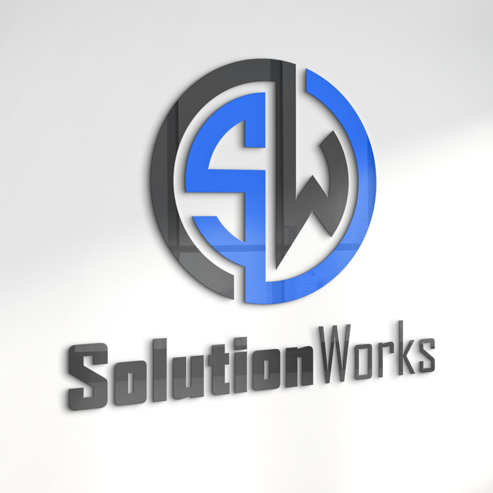 SolutionWorks Logo & Branding – Bridget Fleischut's Portfolio